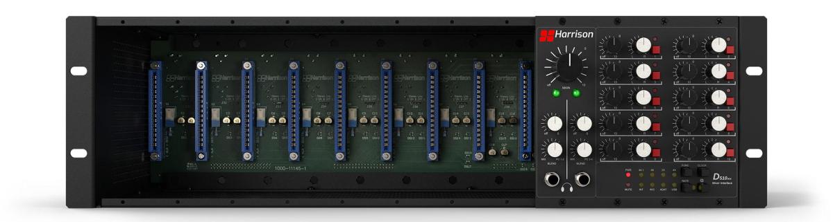 Harrison Audio D510r y D510mx: ampliando la familia Serie 500 con un rack de 10 ranuras y un ...